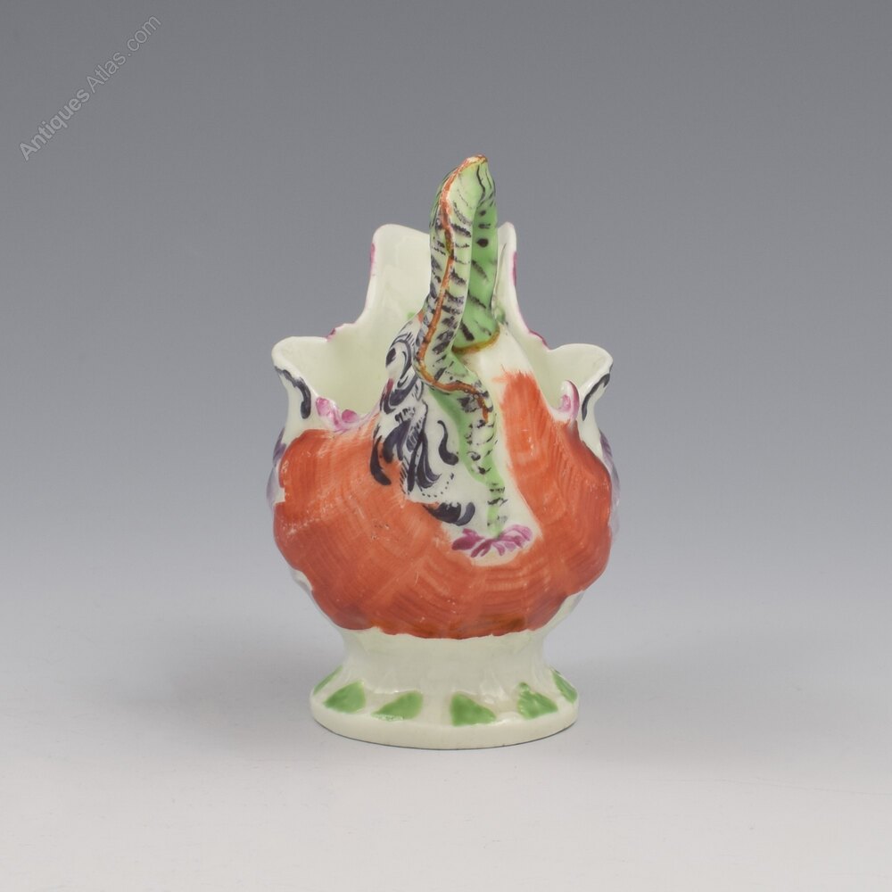 Antiques Atlas - Rare Worcester Porcelain Dolphin Ewer Cream Boat ...