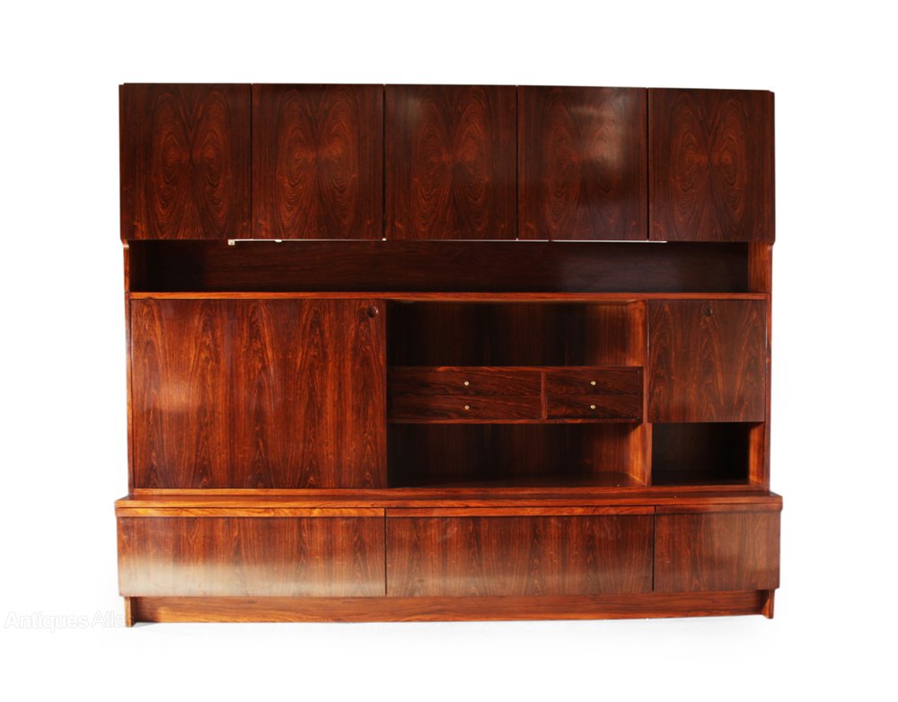 Antiques Atlas - Archie Shine Robert Heritage Rosewood Wall Unit ...