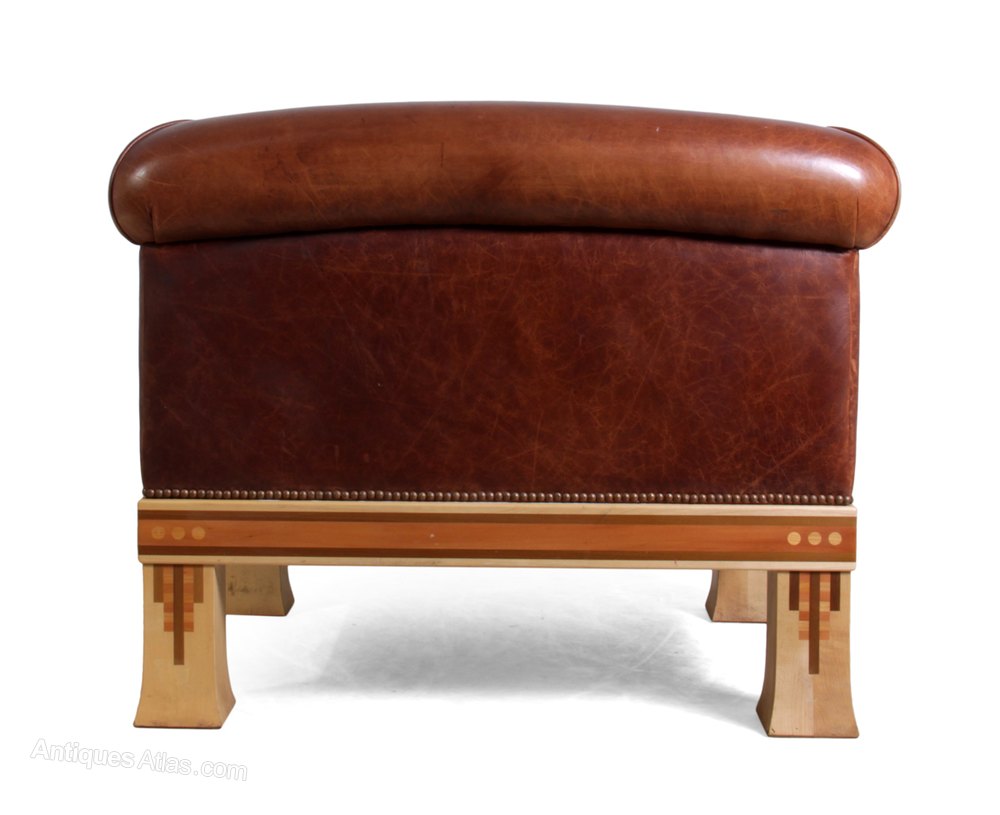 Antiques Atlas - Vintage Club Chair By David Linley C1980