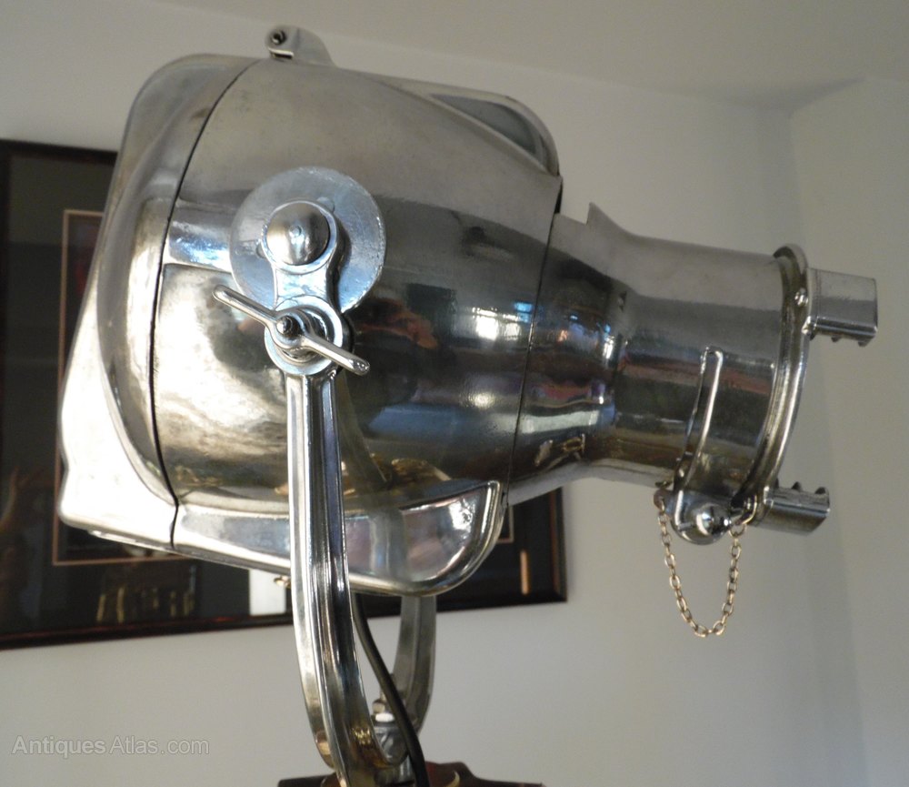 Antiques Atlas - Strand Patt 23 Theatre Light On Tripod