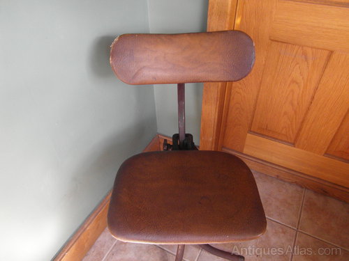 Antiques Atlas - Vintage TAN SAD Industrial Office Chair