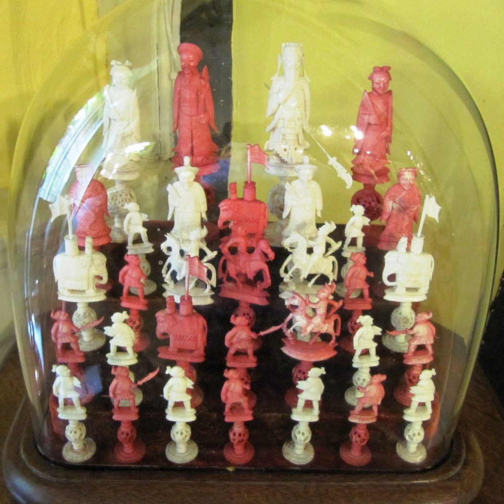 Antiques Atlas - Victorian Chess Set