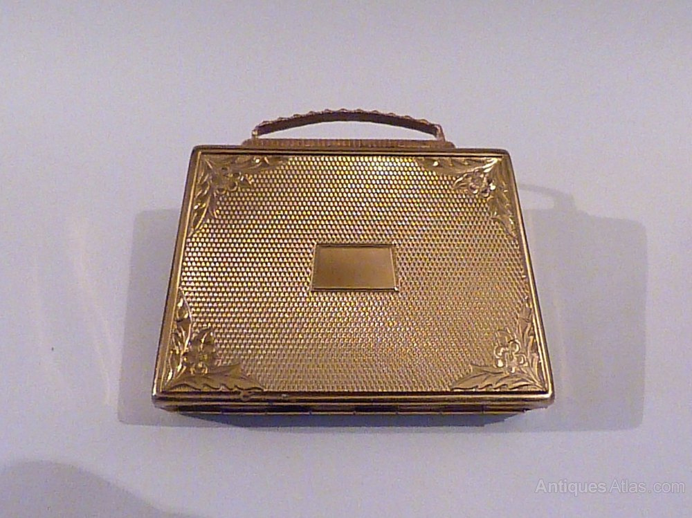 Antiques Atlas - 1950s Mascot Musical Powder Box as395a737