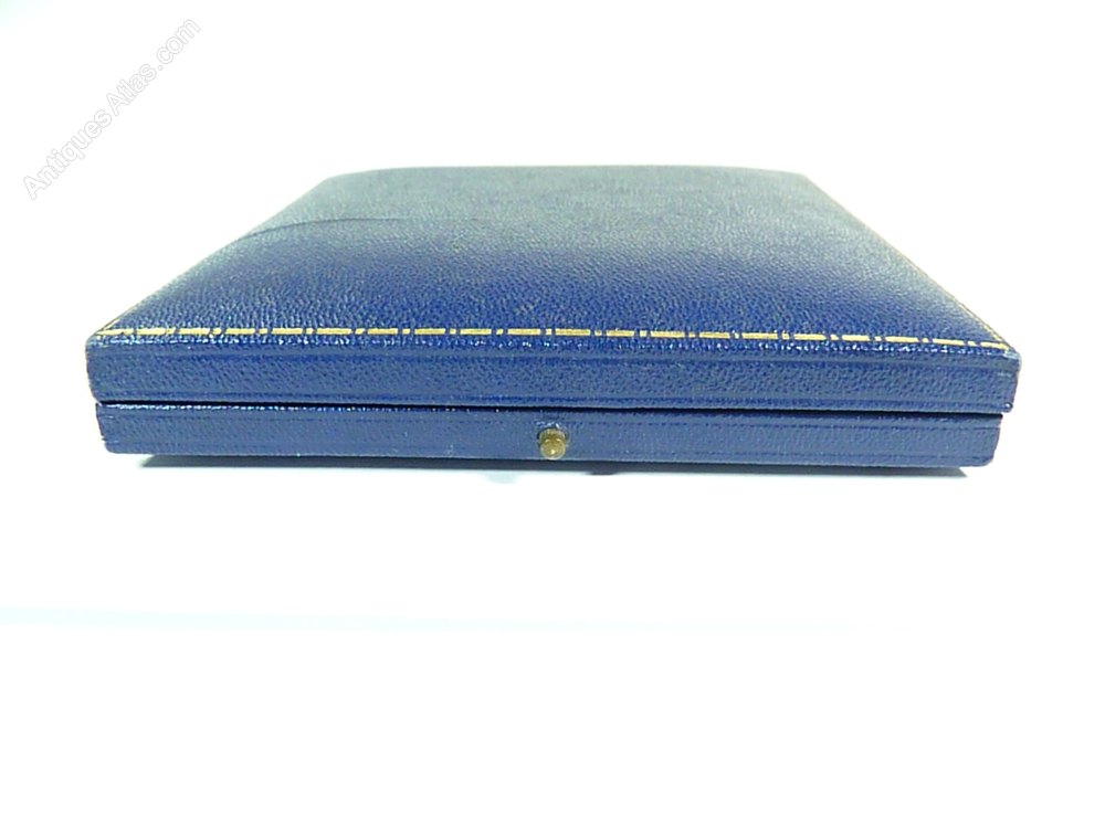 Antiques Atlas - Art Deco Silver Compact Mirror Harrods Ltd 1939 as395a1859