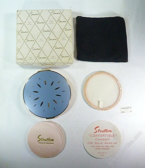 Antiques Atlas - Gorgeous Unused 1960s Stratton Compact