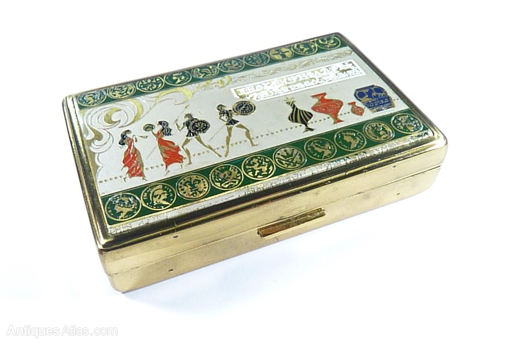 Antiques Atlas - Musical Powder Box The Anniversary Song 1950s