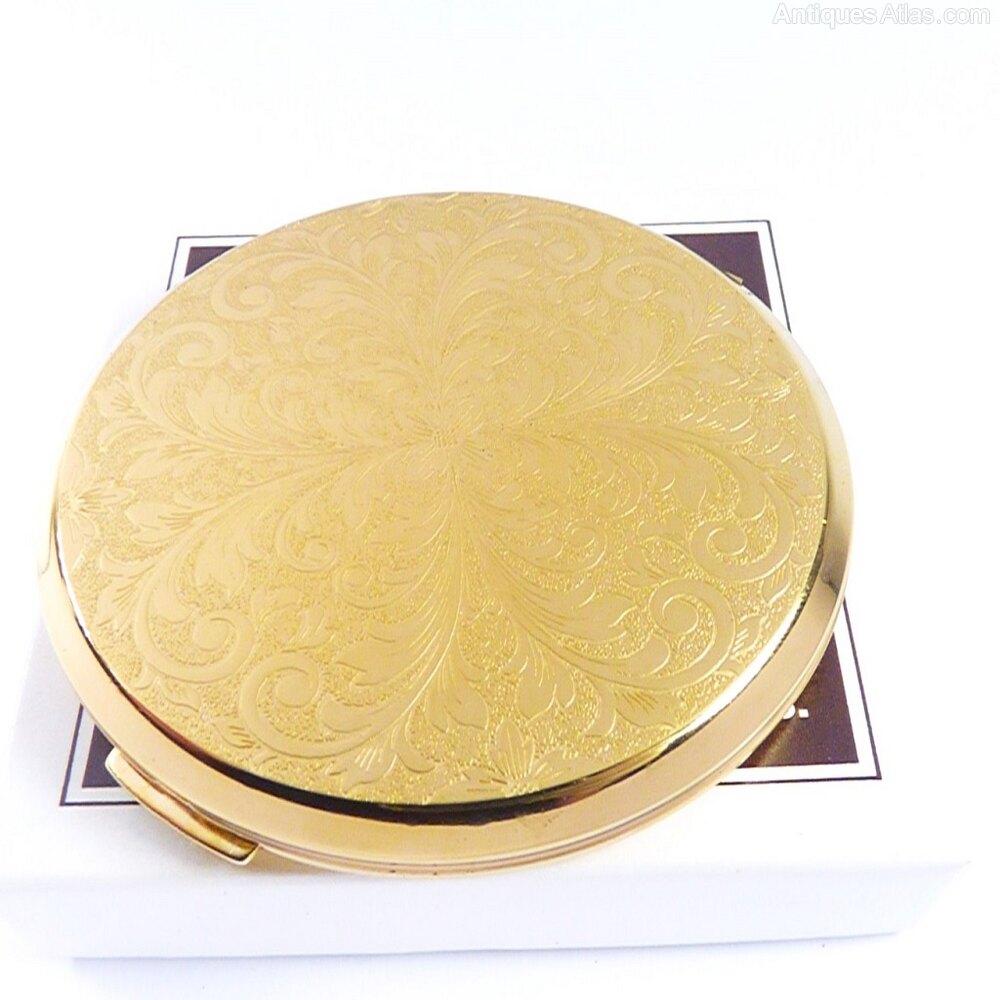 Antiques Atlas - Ornate Unused Box Stratton Compact Mirror as395a2812
