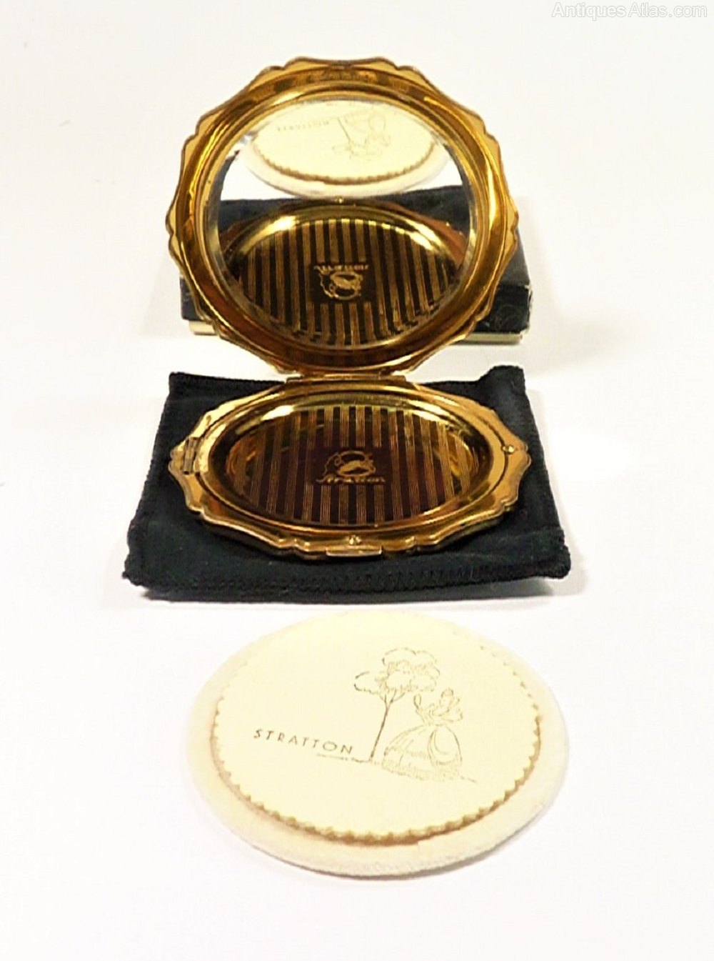 Antiques Atlas - Rare Late 1950s Stratton Compact Mirror as395a2344