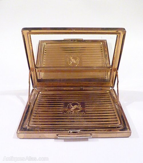 Antiques Atlas - Rare Stratton NOVELTY Powder Compact 1956