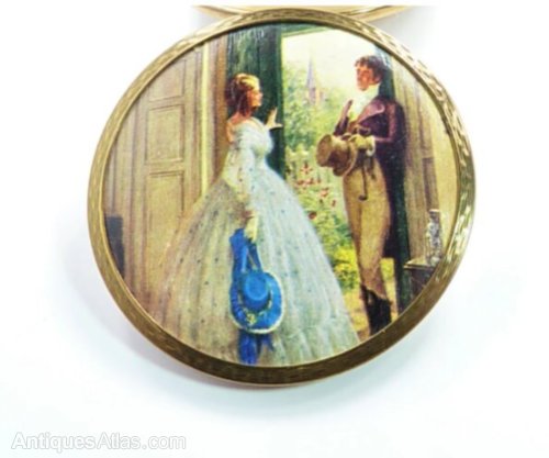 Antiques Atlas - Rare Stratton Powder Compact Late 1940s as395a2639