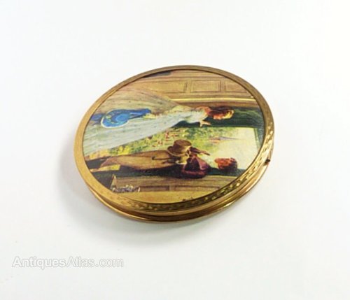 Antiques Atlas - Rare Stratton Powder Compact Late 1940s as395a2639