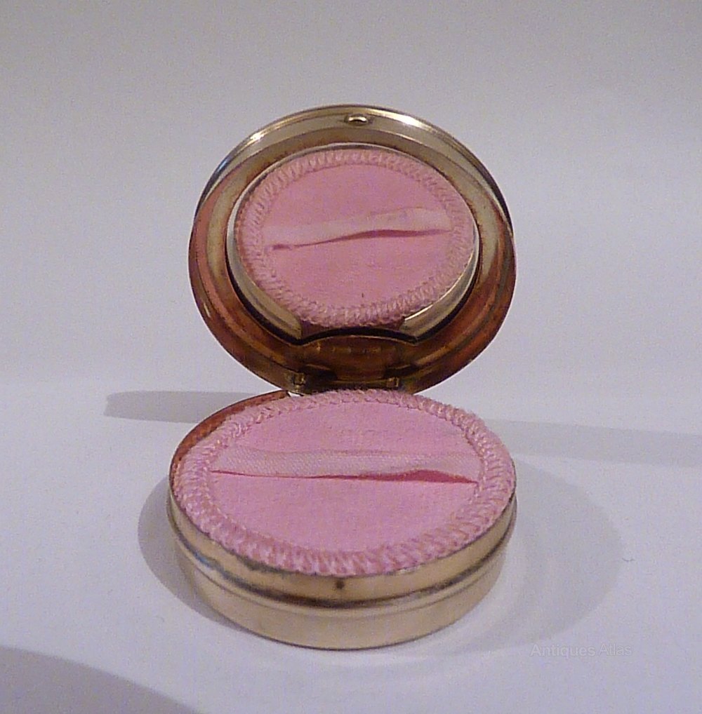 Antiques Atlas - Rare Antique Gift 1920 Peters Weatherbird Compact ...