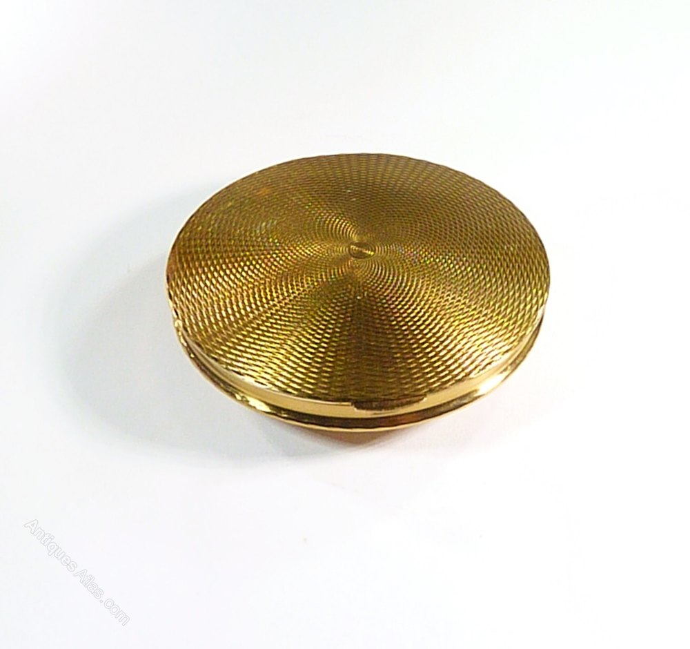 Antiques Atlas - Refillable Loose Powder Compact Case Lucite 1950s ...
