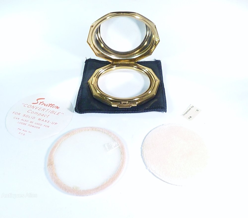 Antiques Atlas - Refillable Powder Compact Case Stratton 1960s as395a1886