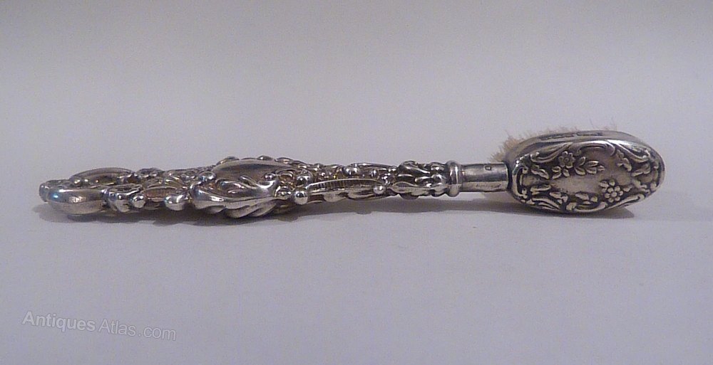Antiques Atlas - Silver Christening Gifts Edwardian Toothbrush