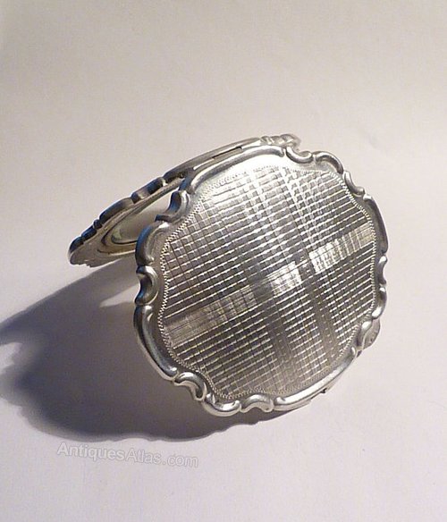 Antiques Atlas - Solid Silver Powder Compacts Silver Wedding Gifts ...