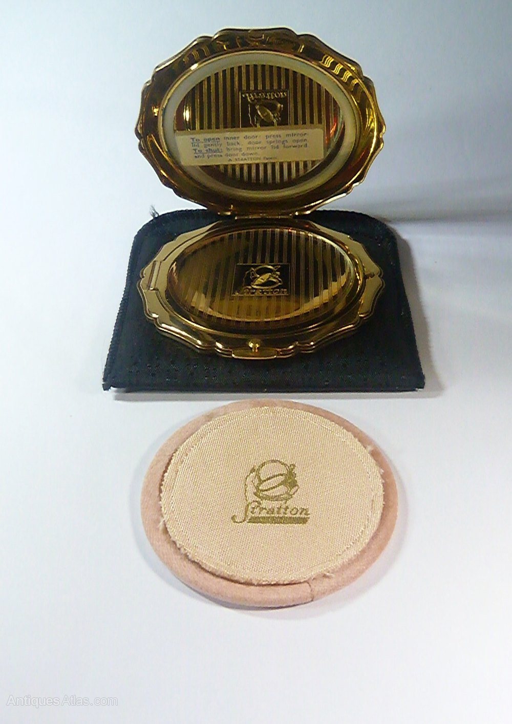 Antiques Atlas - Something Old Gifts Unused Stratton Compact