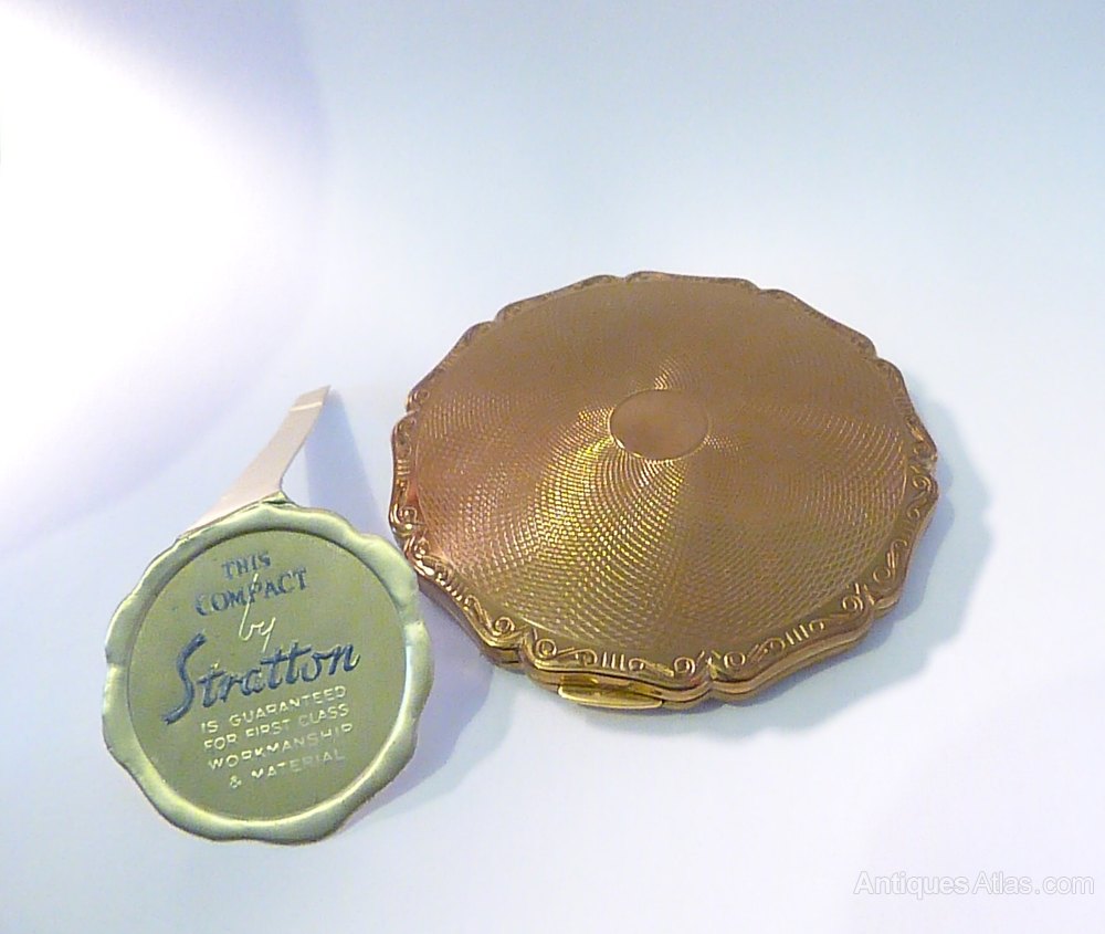 Antiques Atlas - Unused Compacts Stratton Vanity Mirror 1950s