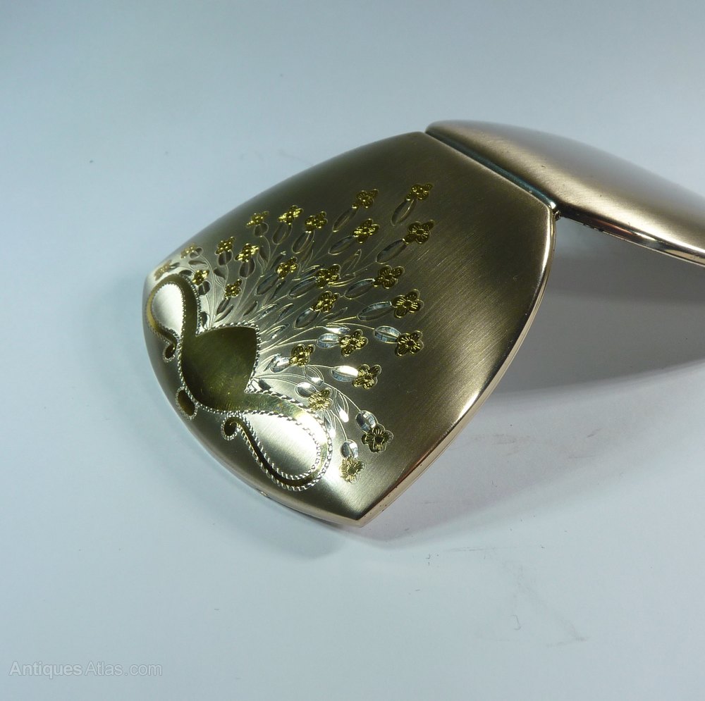Antiques Atlas - Unused Sterling Elgin American Powder Compact 1940 ...