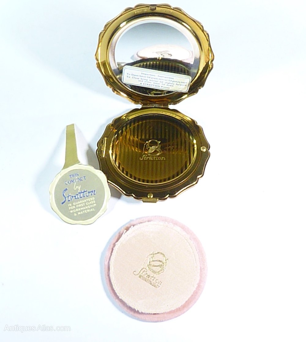 Antiques Atlas - Unused Stratton Princess Loose Powder Compact