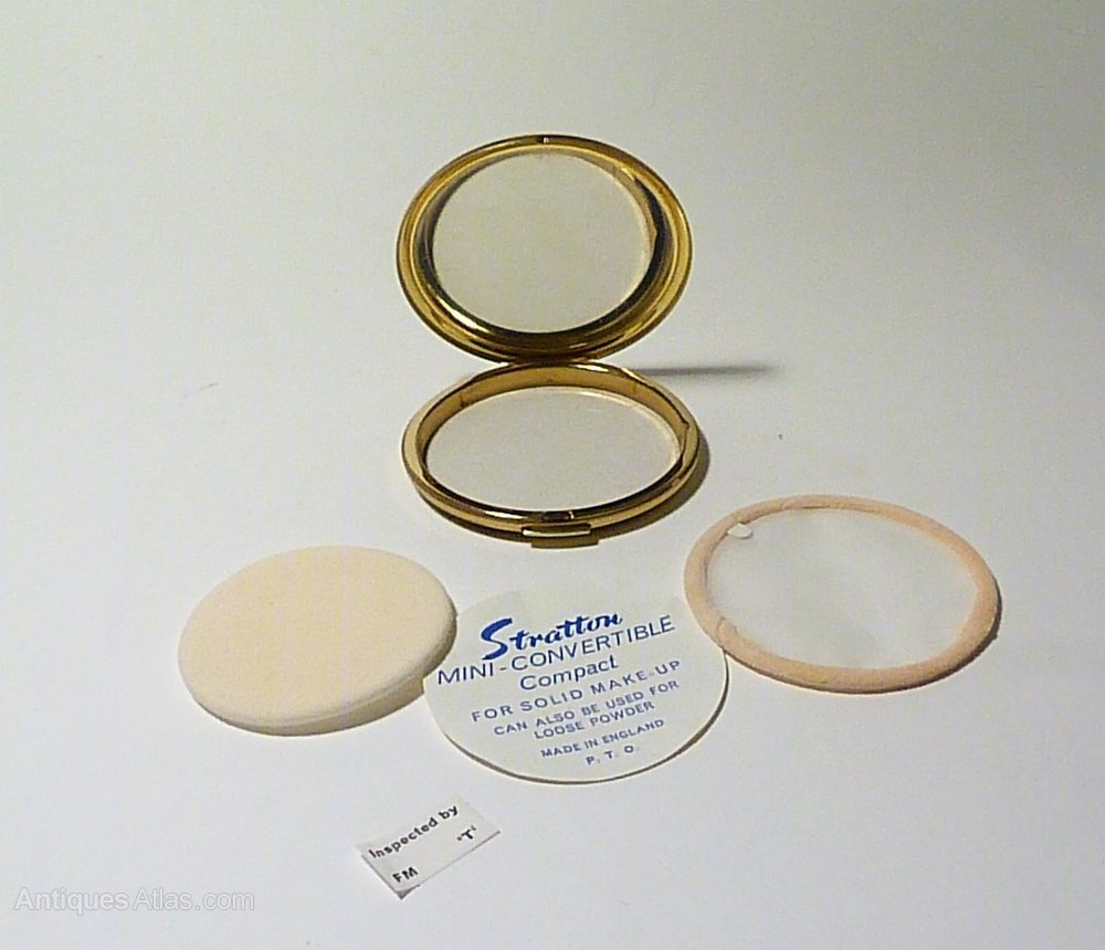 Antiques Atlas - Unused Vintage Stratton Powder Compact as395a1745