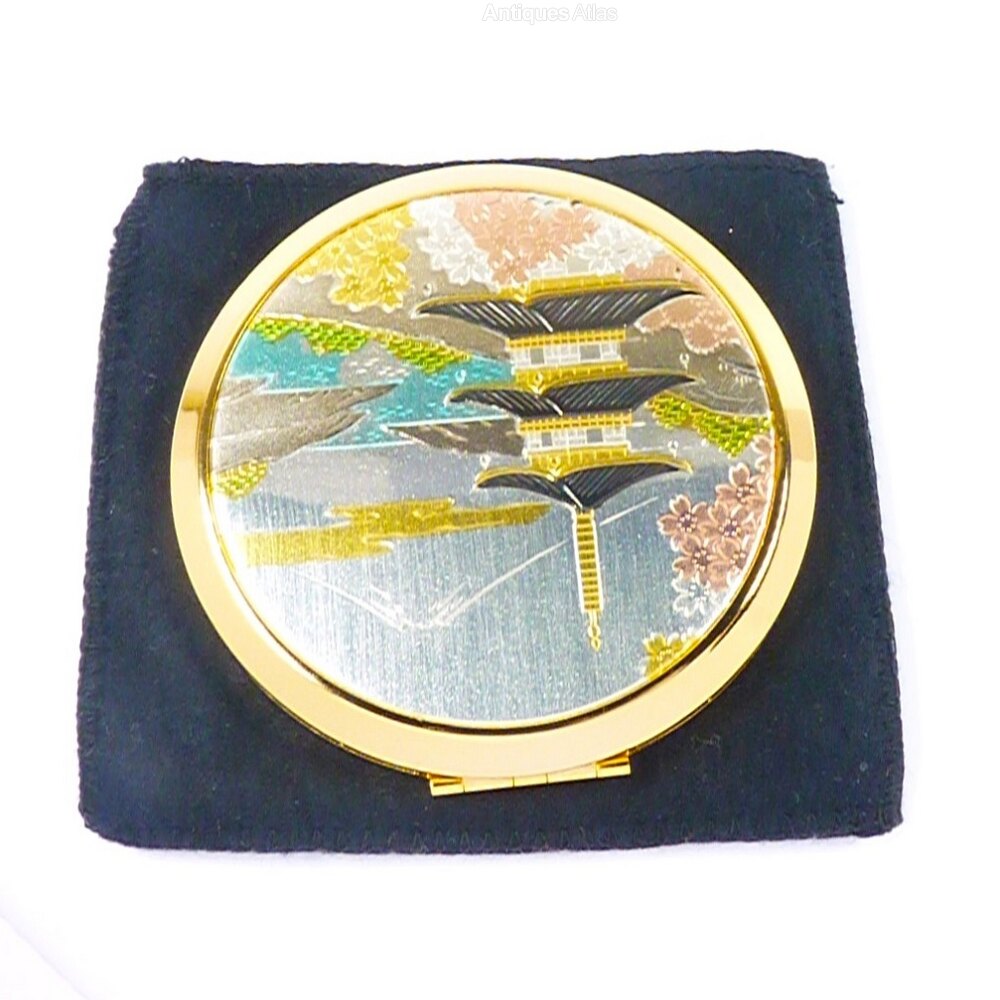 Antiques Atlas - Vintage Japanese Shinto Shrine Compact Mirror as395a2791