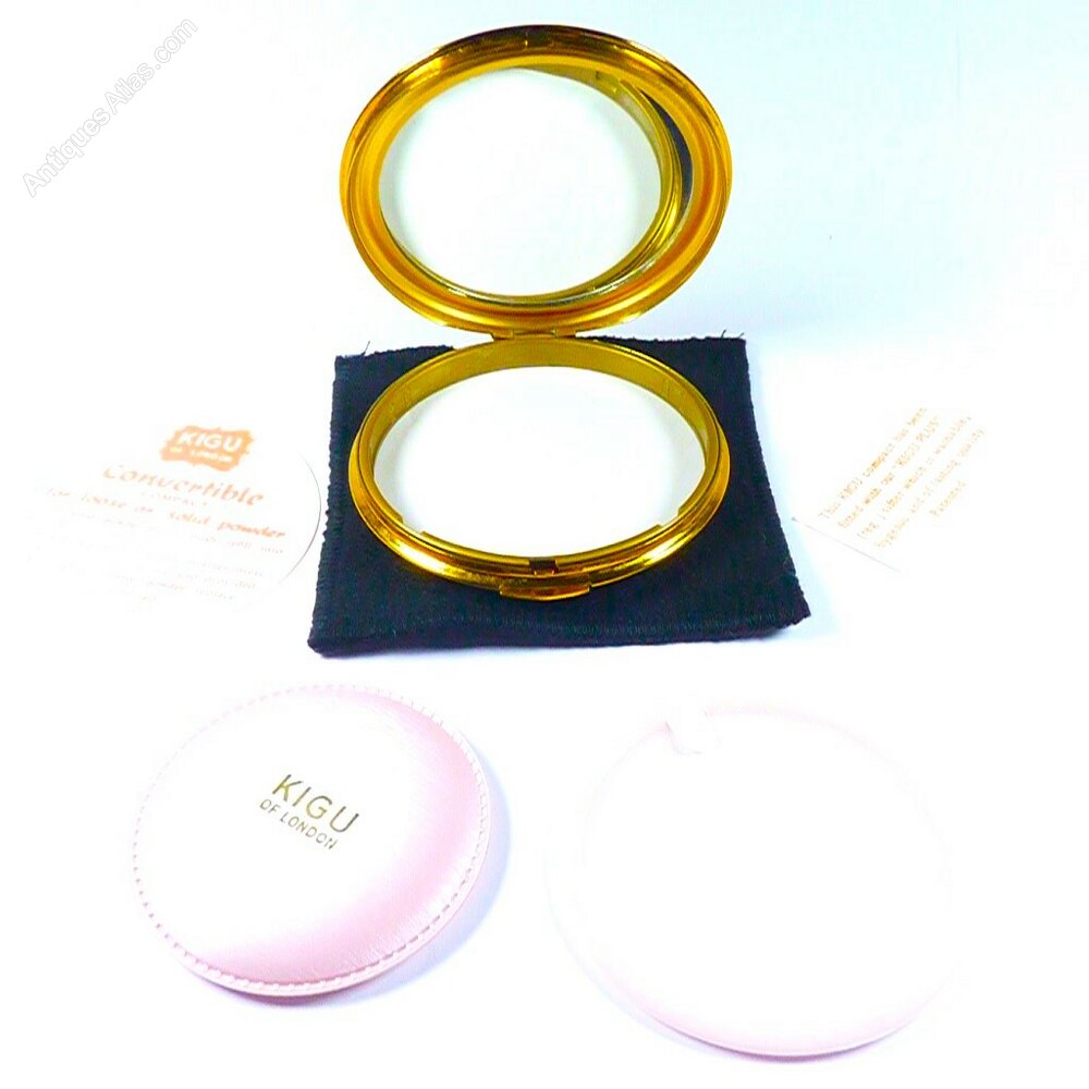 Antiques Atlas - Vintage Lucite Kigu Compact Mirror as395a2776