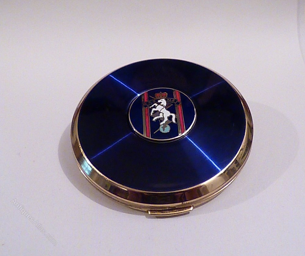 Antiques Atlas - Vintage R.E.M.E. (Military) Gifts Stratton Compact