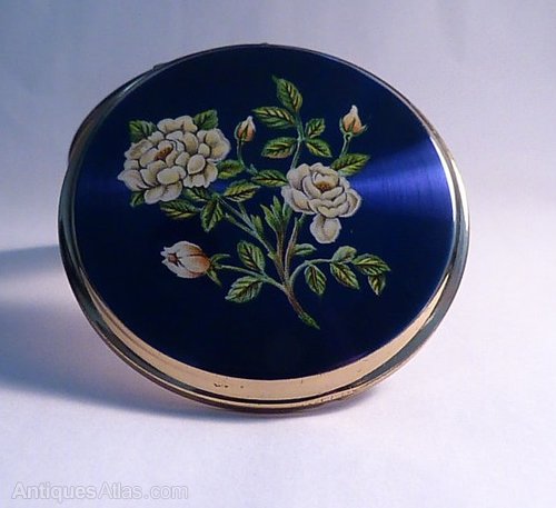 Antiques Atlas - Vintage Something Blue Gifts Stratton Compact '50s