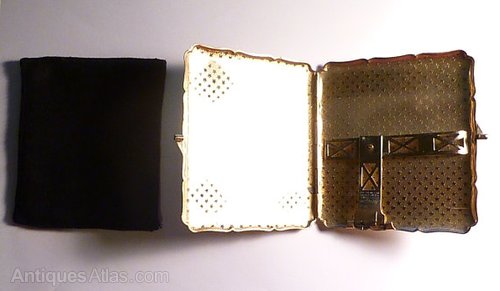 Antiques Atlas - Vintage Stratton Cigarette Case Card Cases 1950s ...
