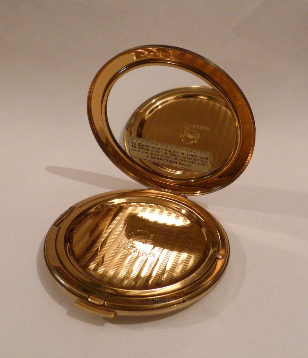Antiques Atlas - Vintage Stratton Powder Compact 1950s as395a728