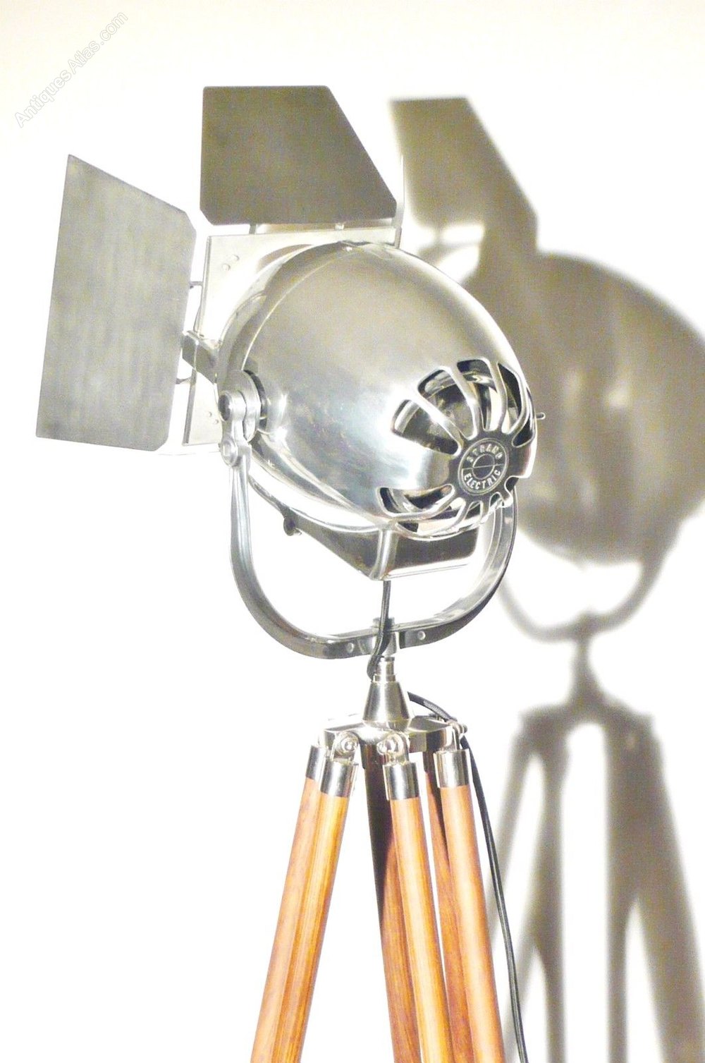 Antiques Atlas - Vintage Strand Patt 123 Spot Light Industrial Lamp ...