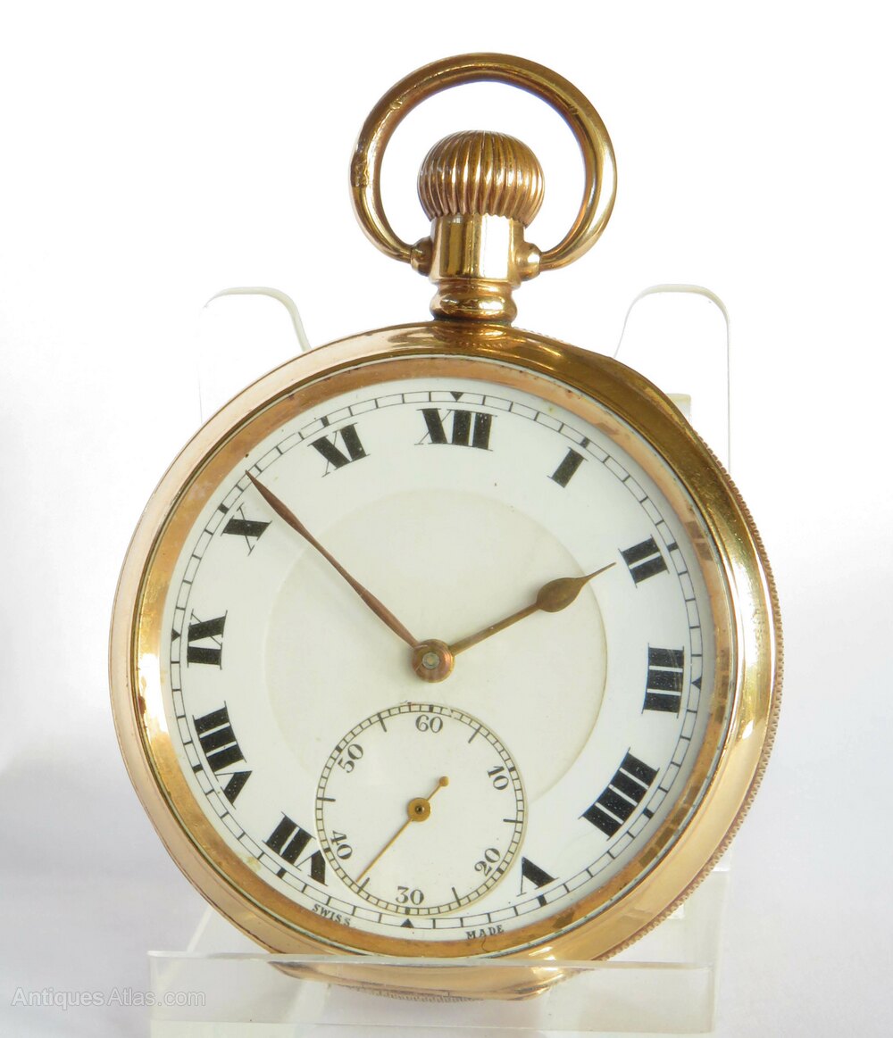 Antiques Atlas - 1920s Buren Pocket Watch as170a11897