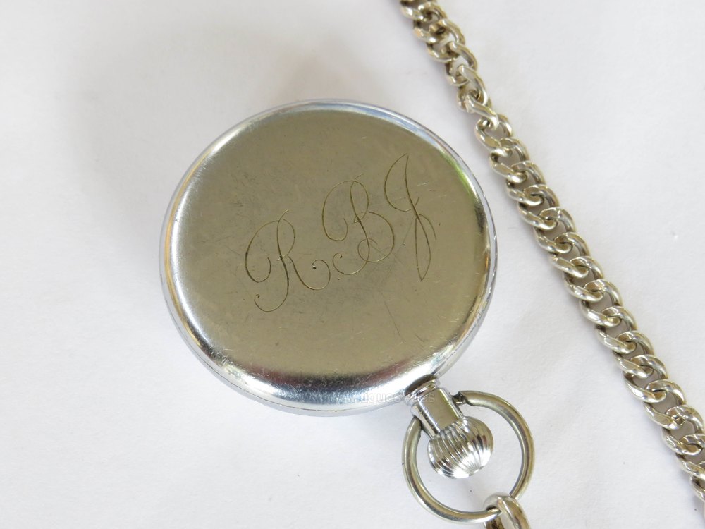 Antiques Atlas - 1920s Ralco Pocket Watch And Chain