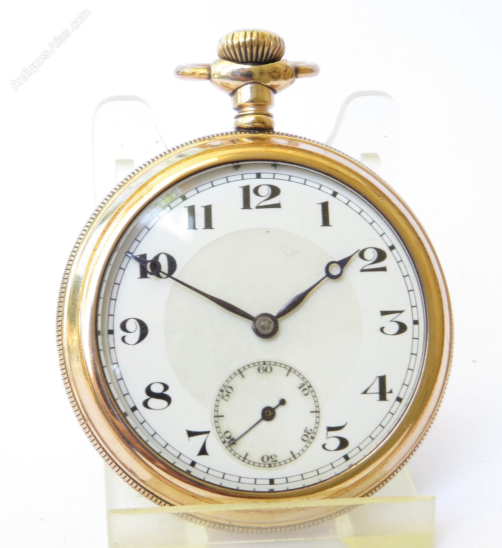 Antiques Atlas - 1920s Antique Swiss Pocket Watch as170a11604