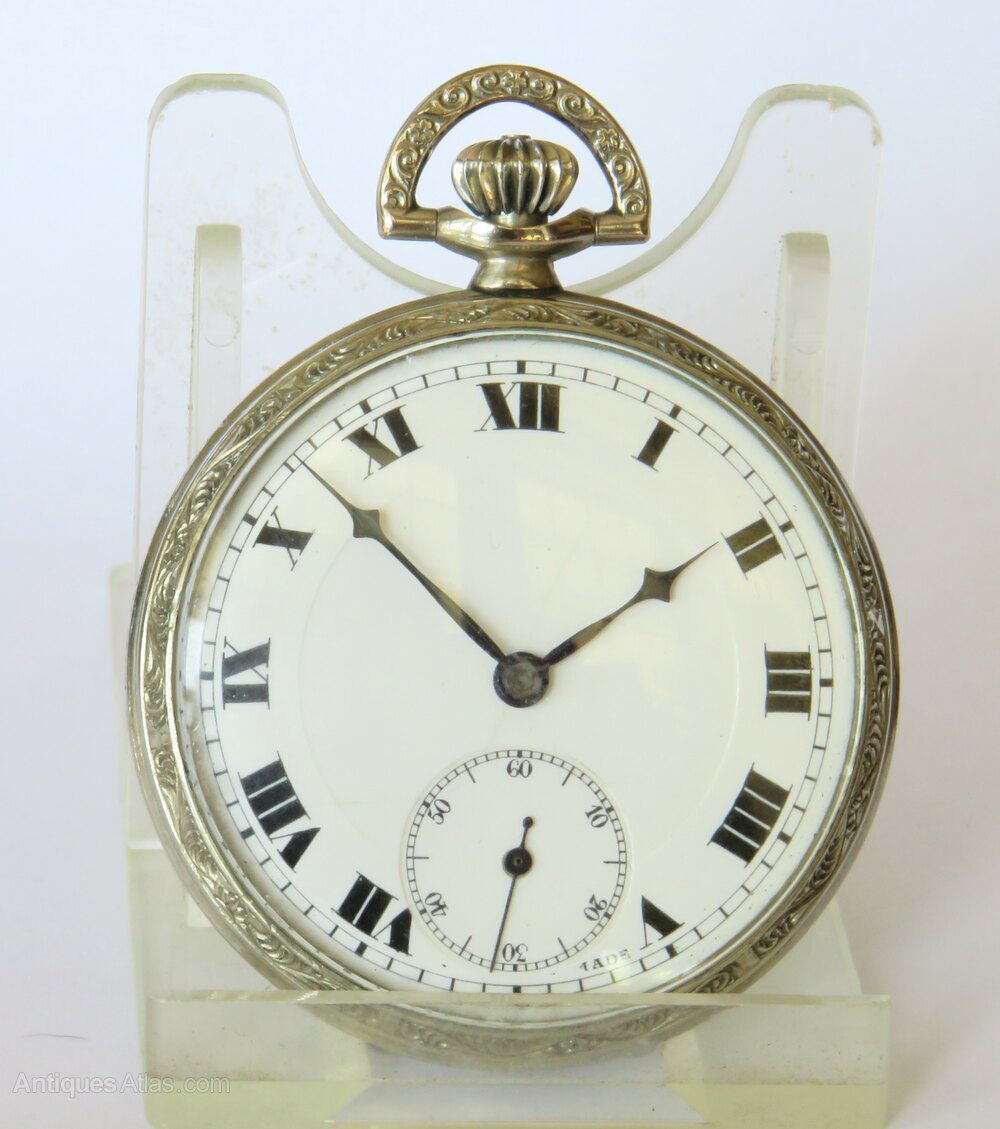 Antiques Atlas - 1930s Buren Pocket Watch as170a13690