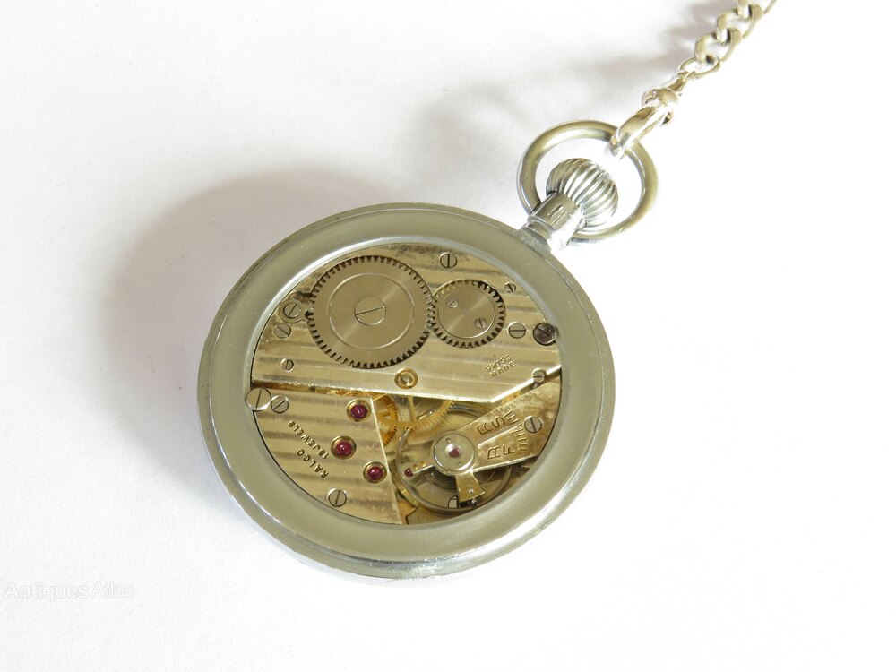 Antiques Atlas - 1930s Ralco Pocket Watch And Chain as170a12231