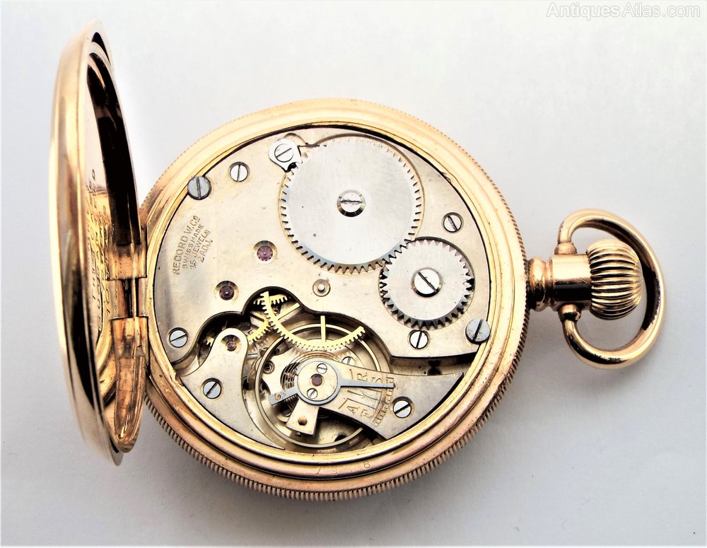 Antiques Atlas - 1930s Record Pocket Watch.