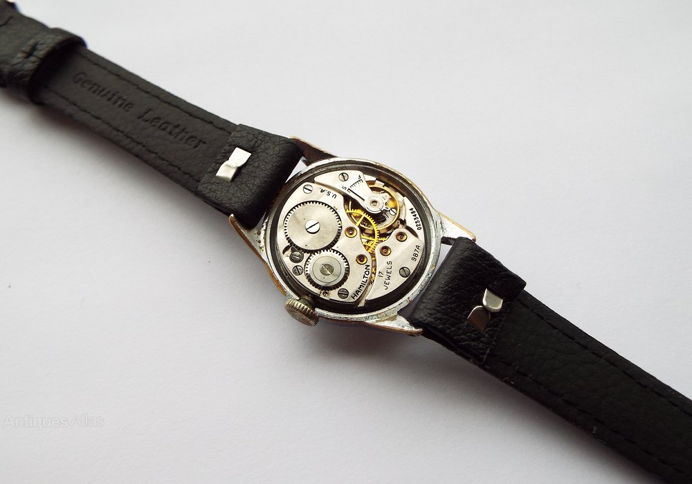 Antiques Atlas - 1940s Mid-size Hamilton Wrist Watch