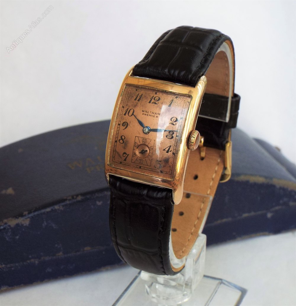 Antiques Atlas - 1941 Mid-size Waltham Wrist Watch, Boxed