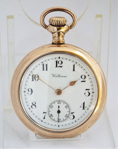 Antiques Atlas - A 1914 Waltham Miniature Pocket Watch. as170a11591