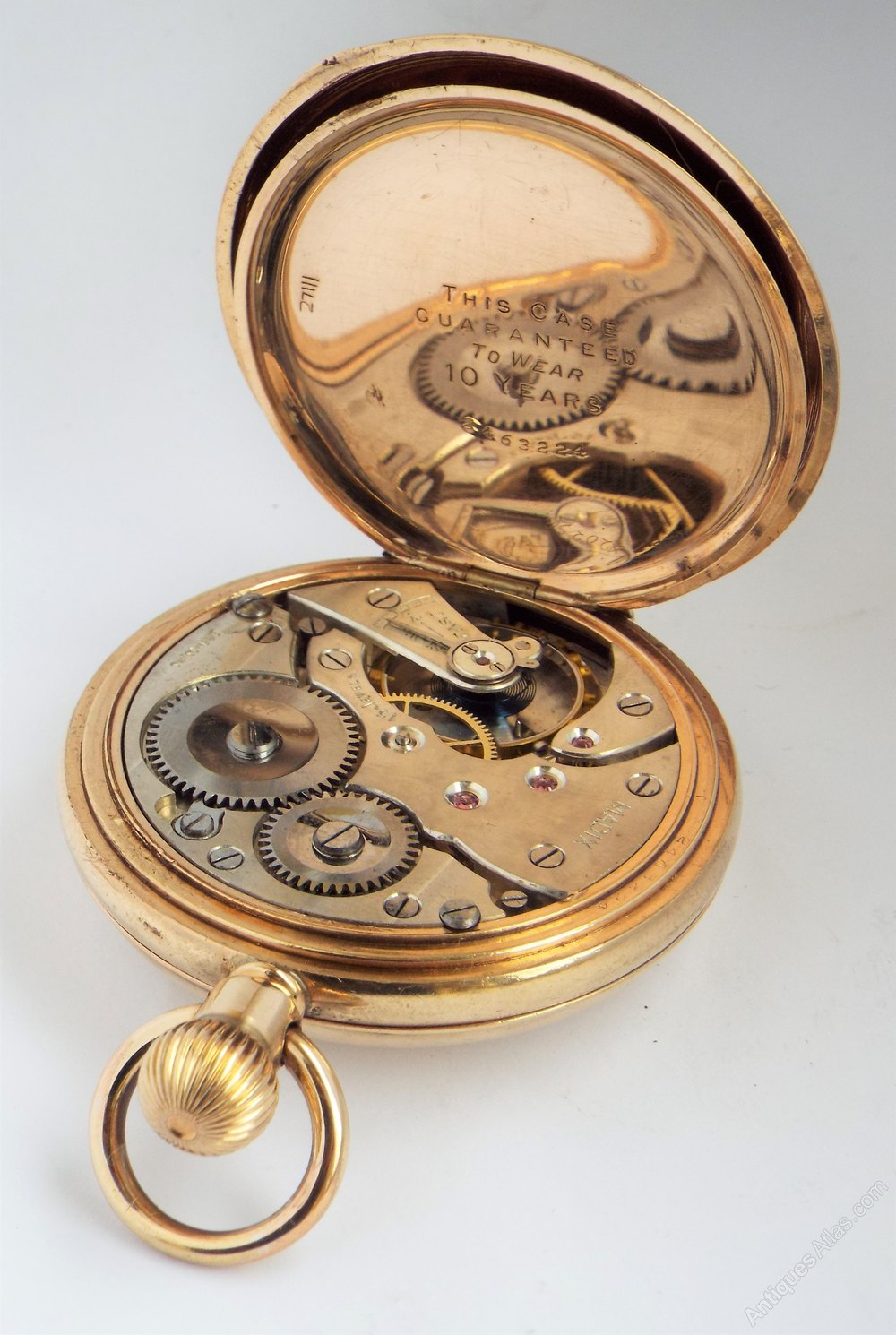 Antiques Atlas - A 1920s Madix Half Hunter Pocket Watch.