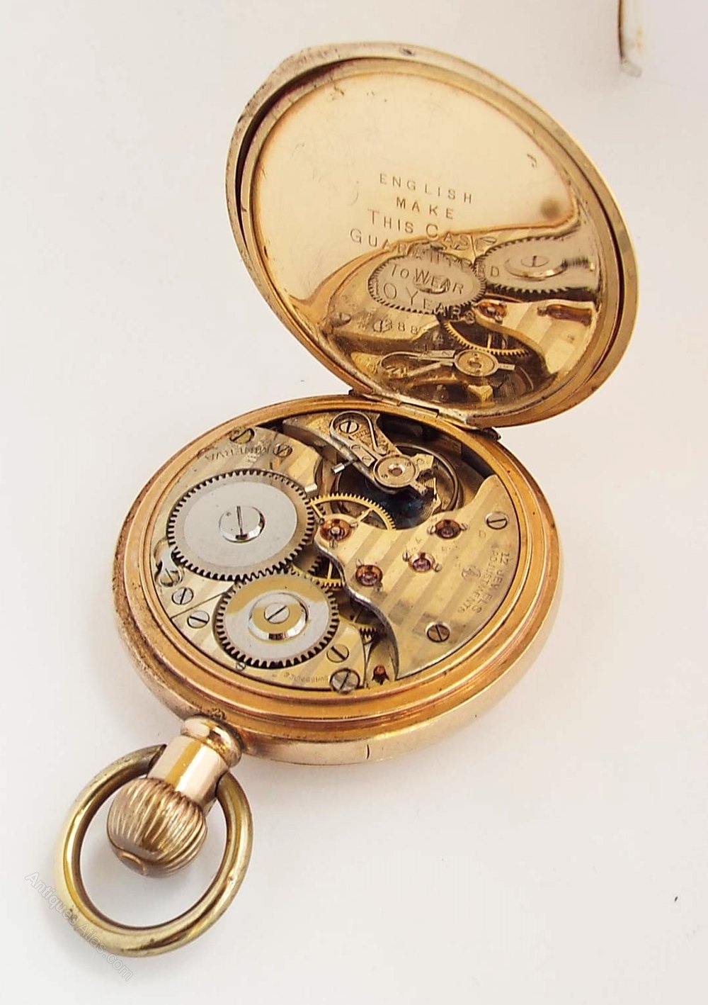 Antiques Atlas - A 1920s Minerva Full Hunter Pocket Watch.