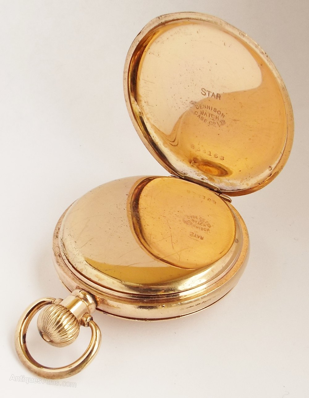 Antiques Atlas - A 1920s Rode Half Hunter Pocket Watch. as170a6096