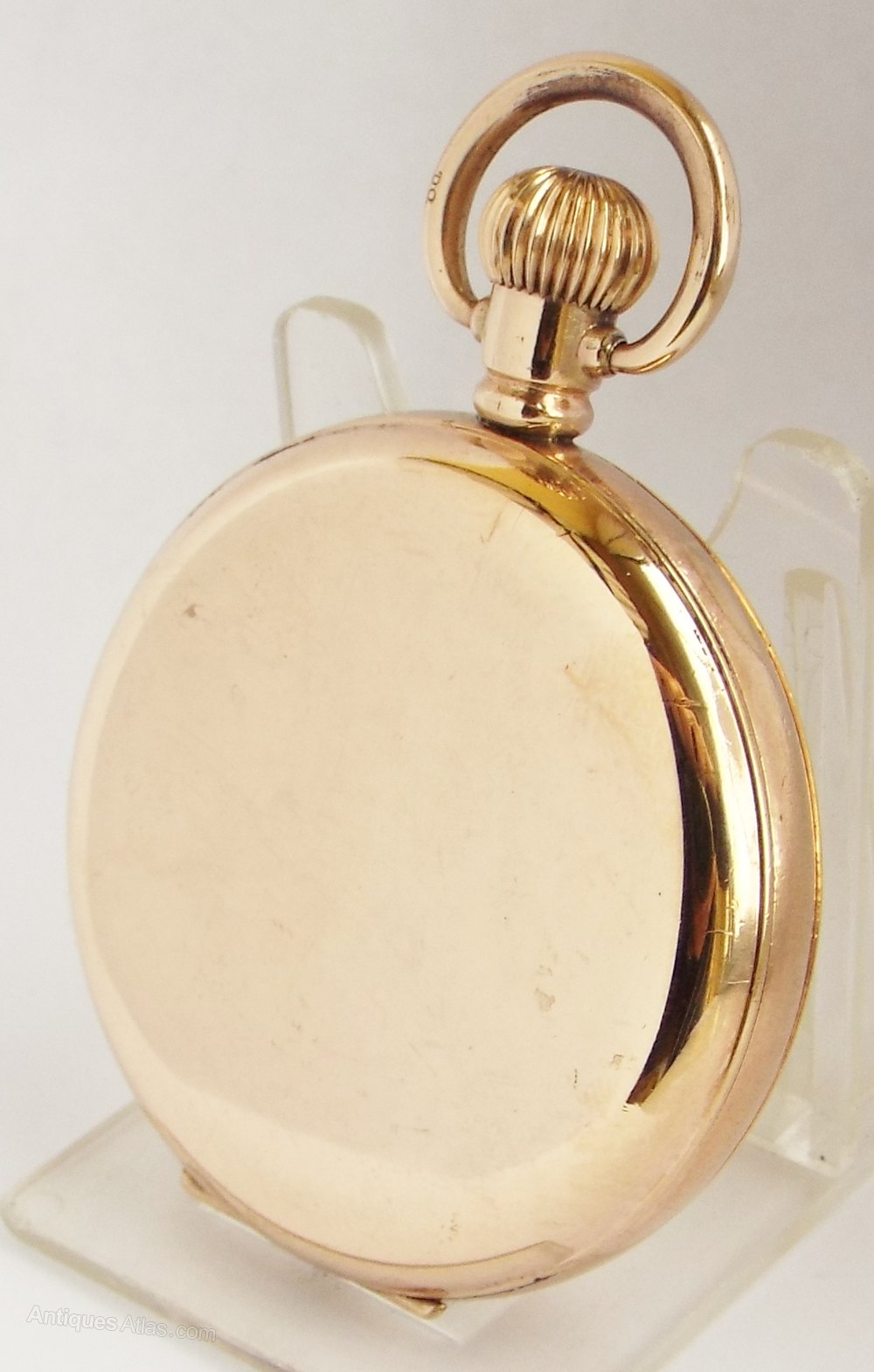 Antiques Atlas - A 1920s Semloh Full Hunter Pocket Watch By Cyma.
