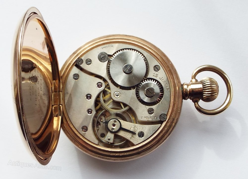 Antiques Atlas - A 1920s Swiss Pocket Watch Shackleton Brighouse
