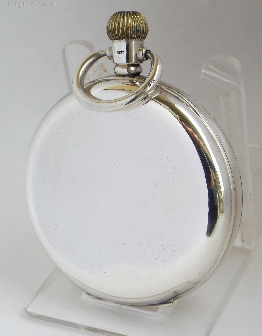 Antiques Atlas - A 1930s Silver H Samuel "Everite" Pocket Watch. as170a8252