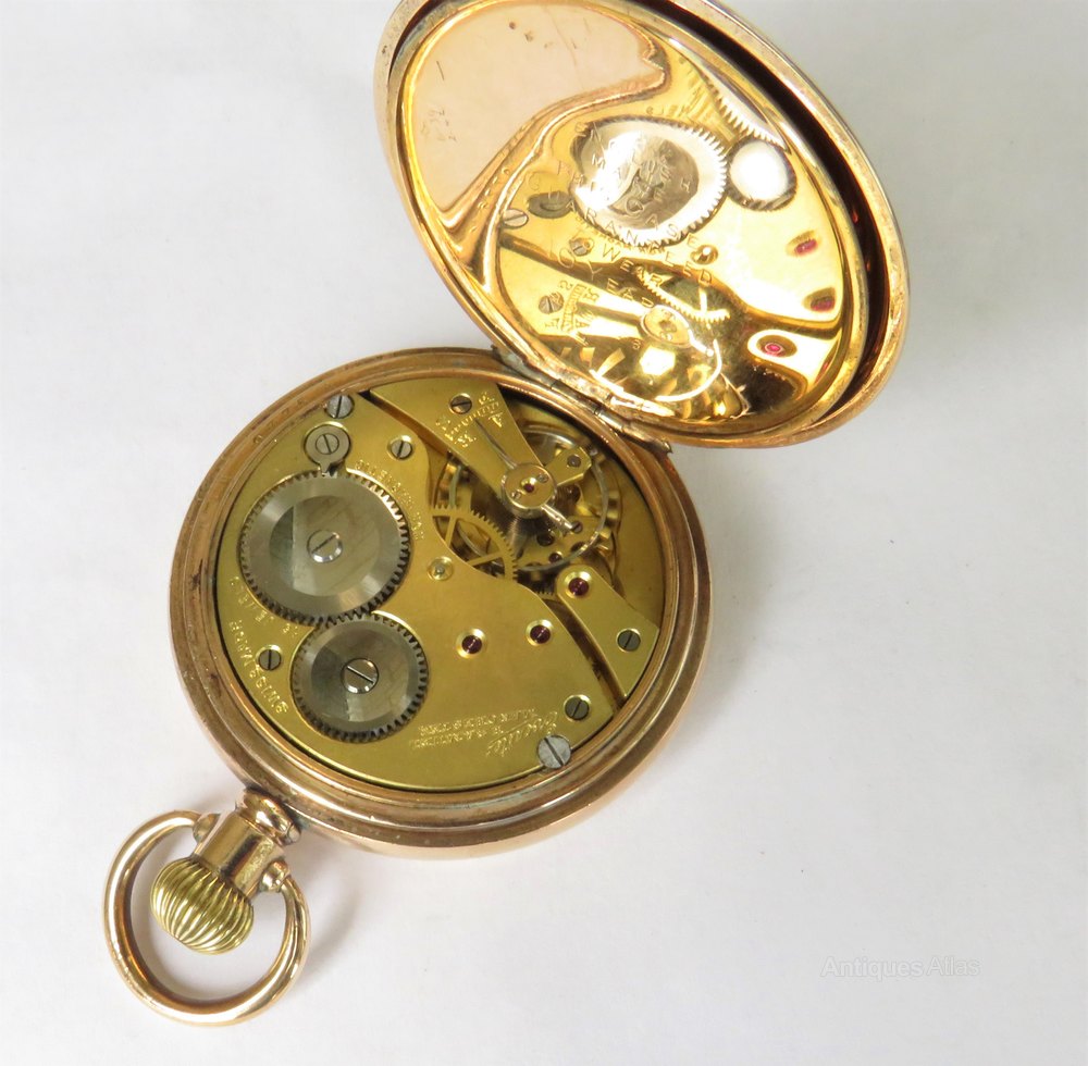 Antiques Atlas - A Boxed H Samuel “Everite” Hunter Pocket Watch as170a6779