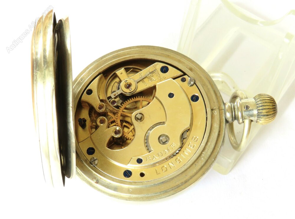 Antiques Atlas - A Chunky Antique Longines Pocket Watch as170a12963