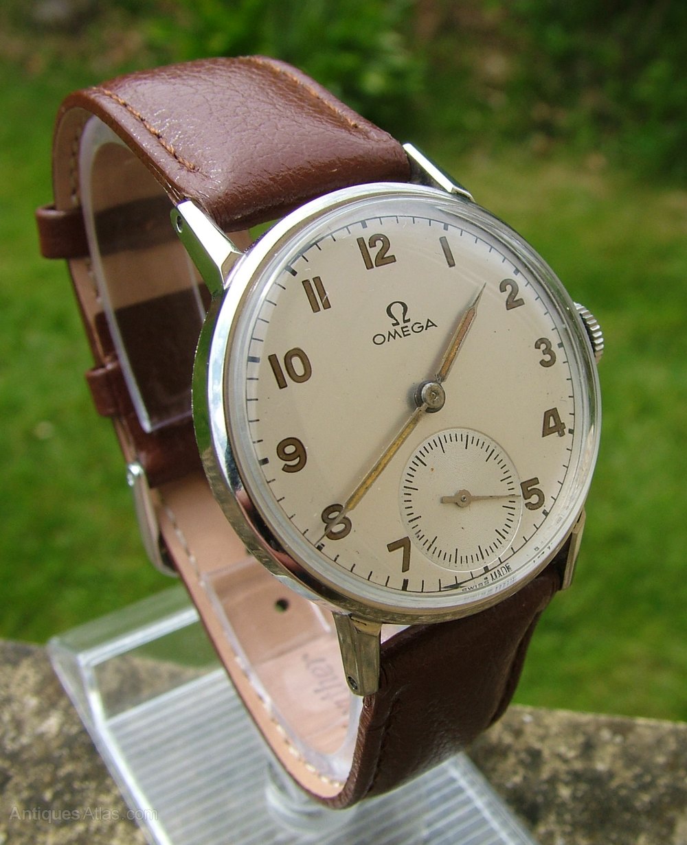 Antiques Atlas - A Gents 1940s Omega Wrist Watch